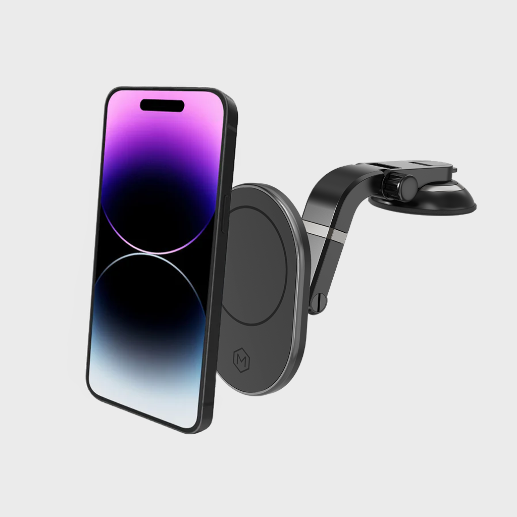 Magsafe Magnetic Mount with Multi-Angle Adjustable Suction Cup – Mighty ...