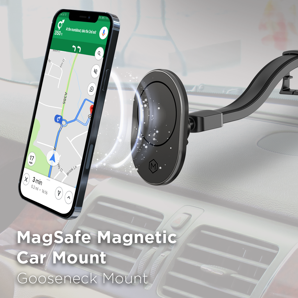 Magnetic Car Dash Mount with MagSafe | Mighty Mount
