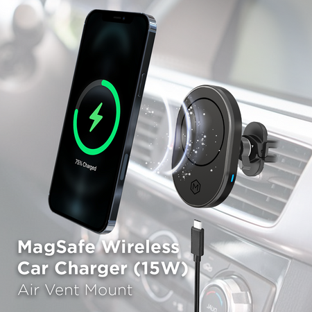 MagSafe Wireless Car Charger Air Vent Mount | Mighty Mount