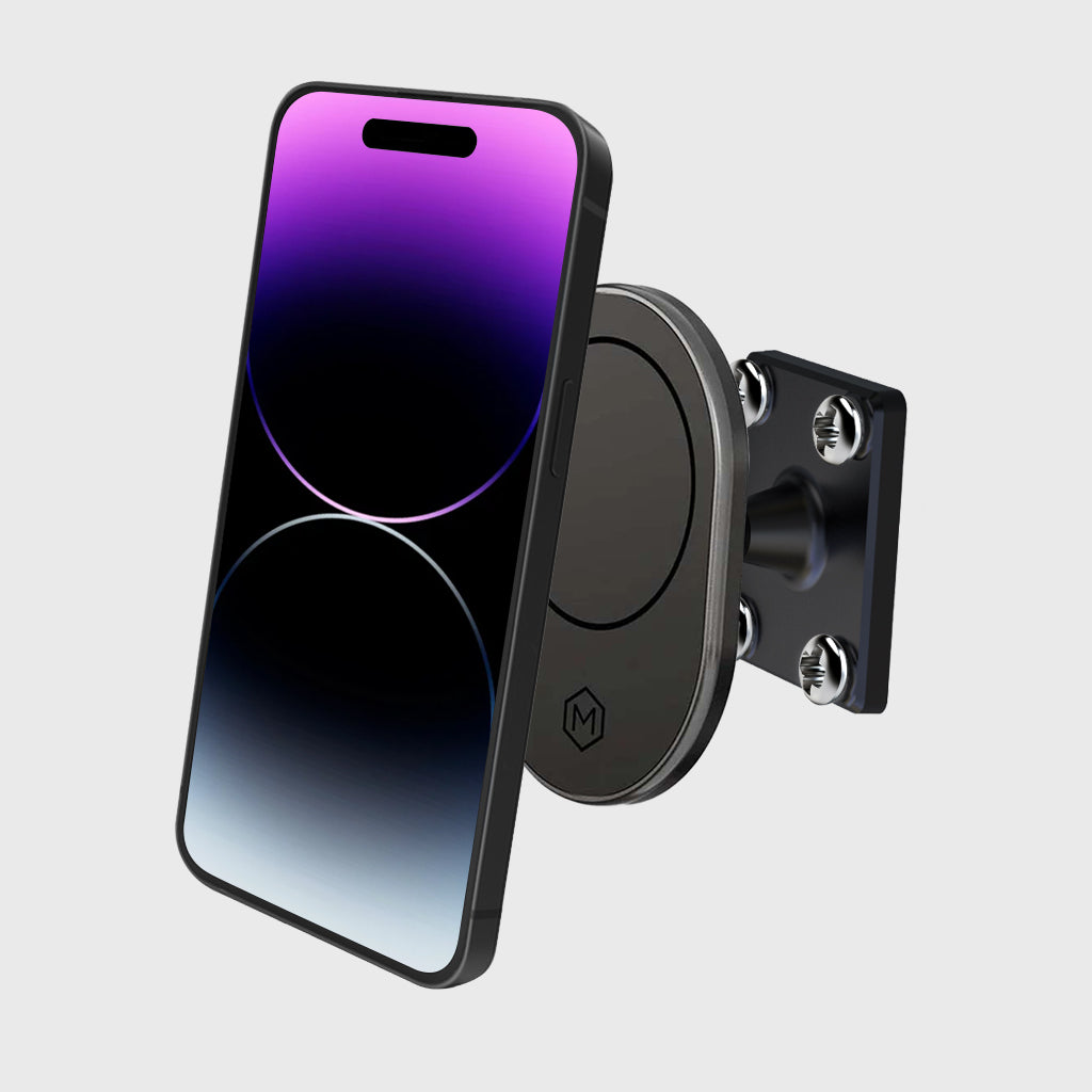 MagSafe Magnetic Mount with Drill Base AMPS Mounting Plate – Mighty Mount