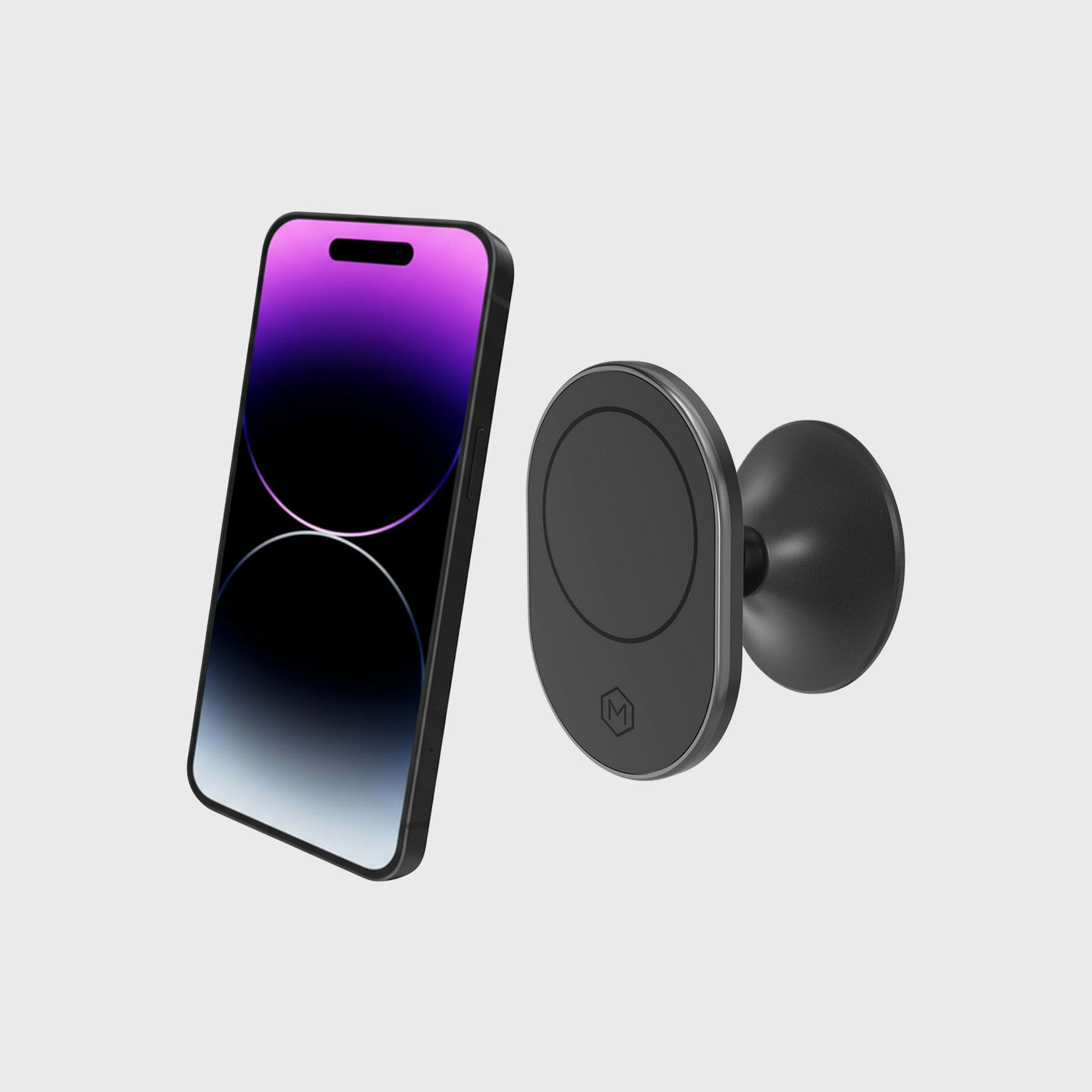 Magnetic Car Dash Phone Mount with MagSafe for iPhone and Android ...